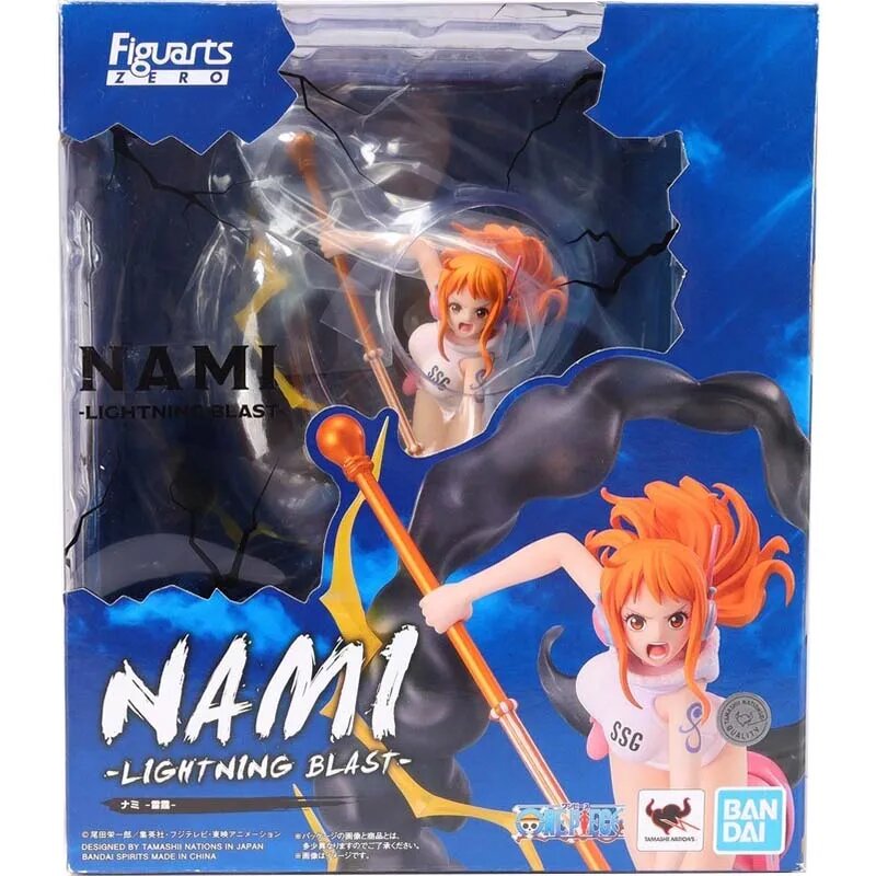 Фигурка Bandai One Piece Anime Figuarts ZERO Нами Молниеносный удар
