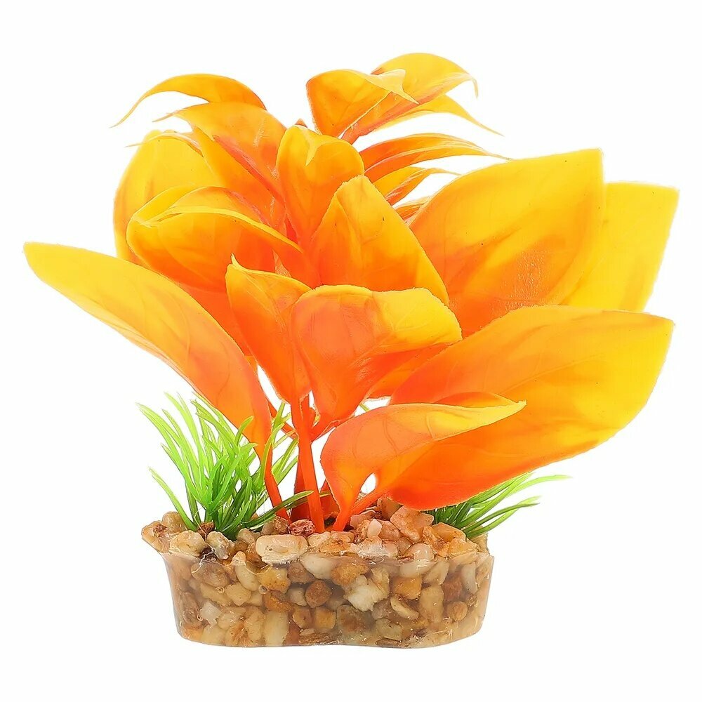 Аквариумные декорации из искусственных водорослей, безопасные для рыб, не теряют форму со временем