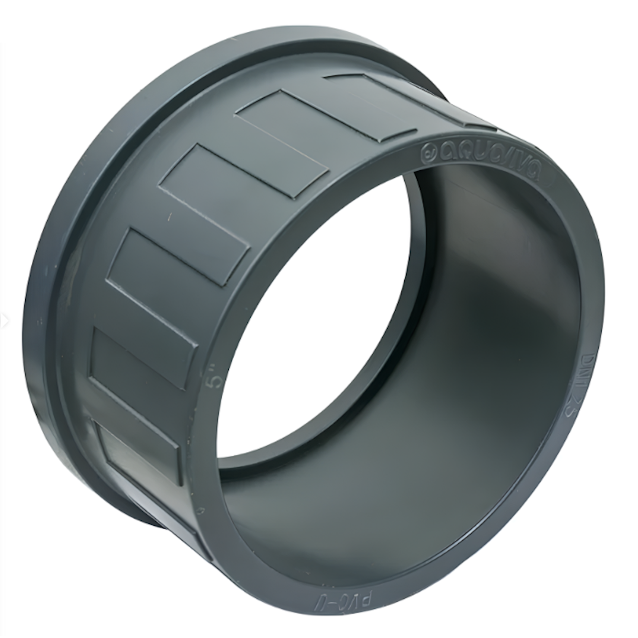 Бурт под фланец НПВХ с зубчатой поверхностью DN 90 PN16 AQUAVIVA BRT0900