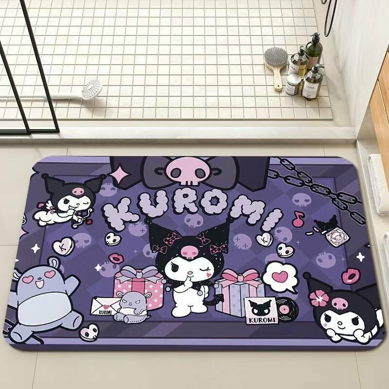 KUROMI Коврик придверный KUROMI, 0.4 x 0.6 м