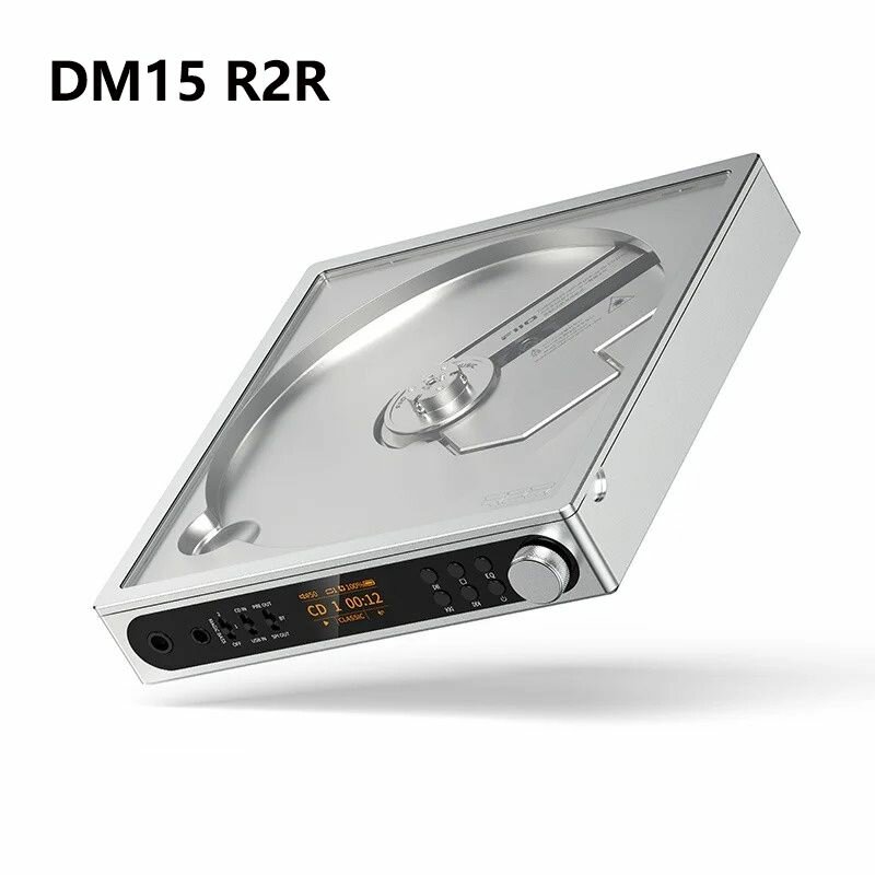 FiiO DM15 R2R Портативный CD-плеер с bluetooth, HiFi-плеер, USB-плеер с голосовой картой