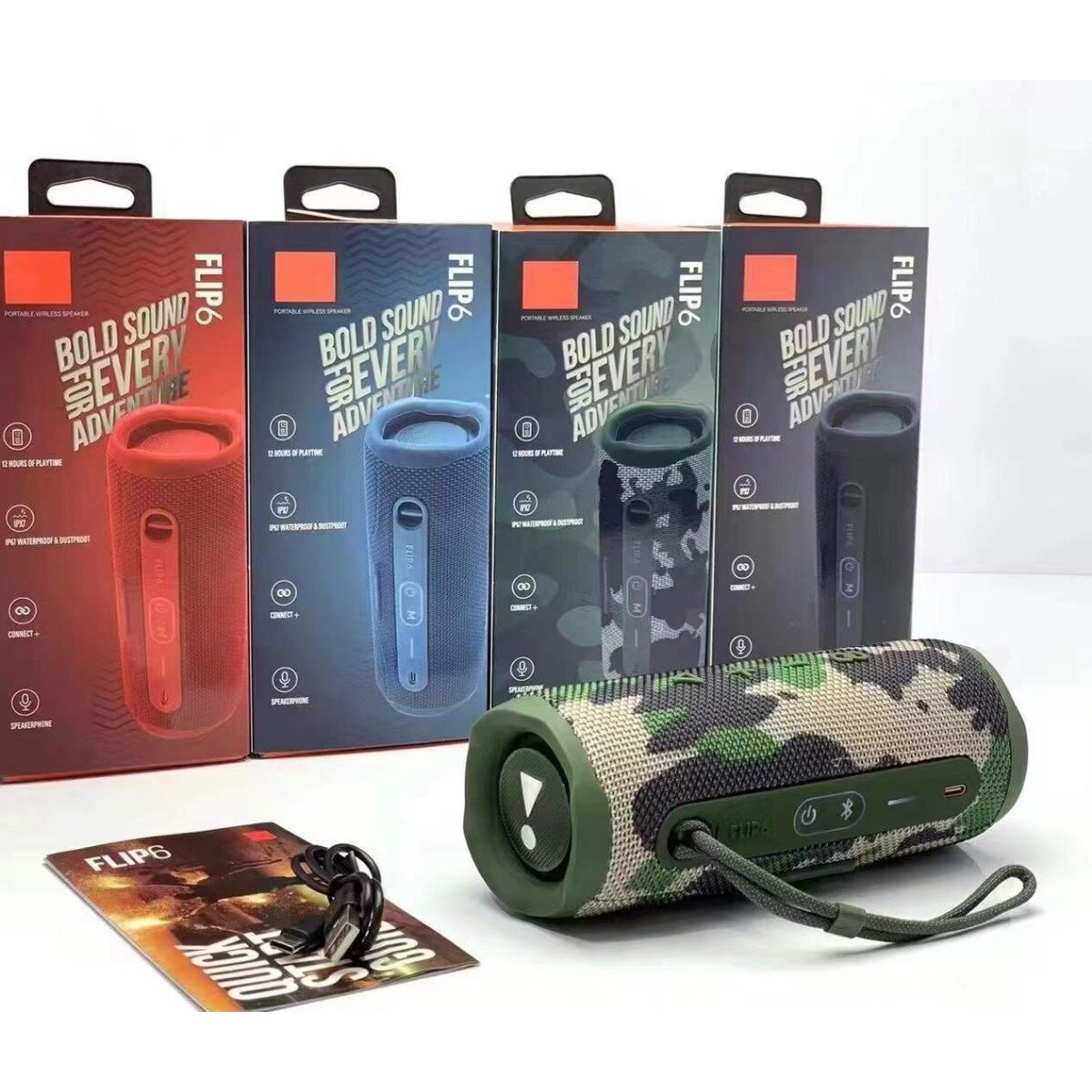 Флип 60000 цветок трубки беспроводной Bluetooth динамик двойной динамик сабвуфер открытый карты tws стерео