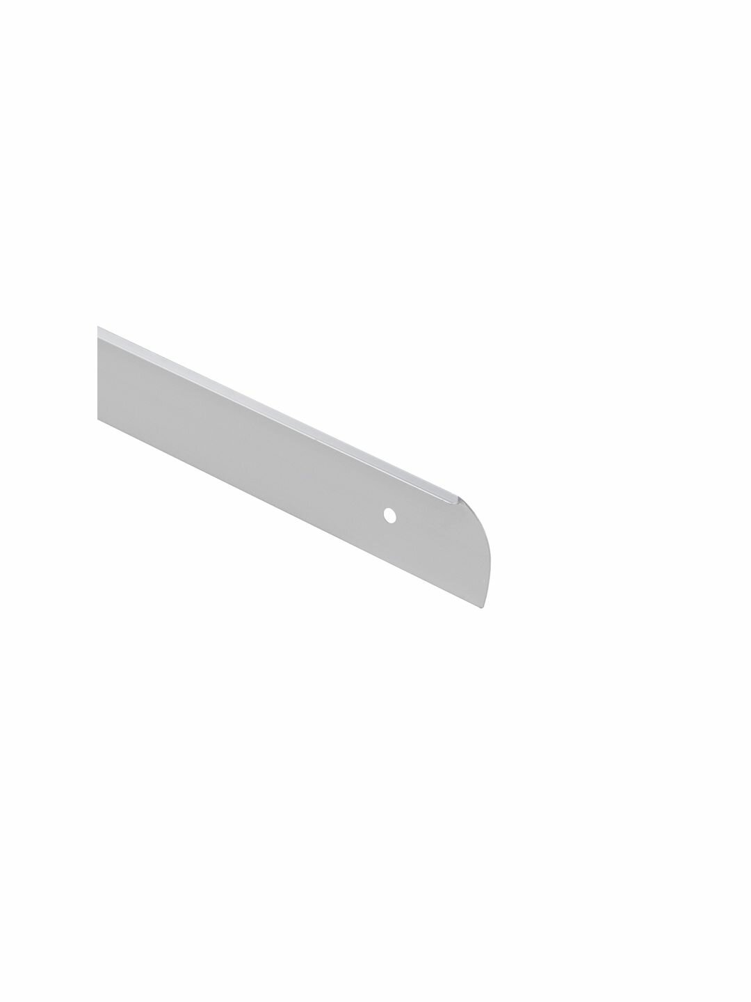 Планка торцевая левая к столешнице 28 R16, алюминий