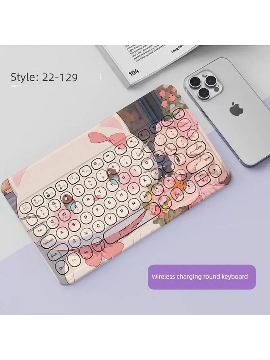 Клавиатура Hello Kitty ZZ-129 беспроводная с зарядкой