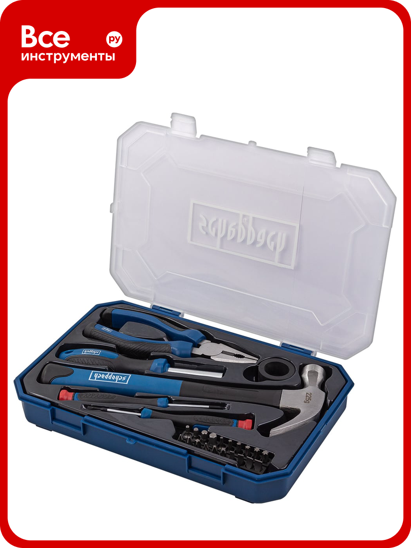 Набор инструментов Scheppach 26 предметов Sch-2261K(64713)