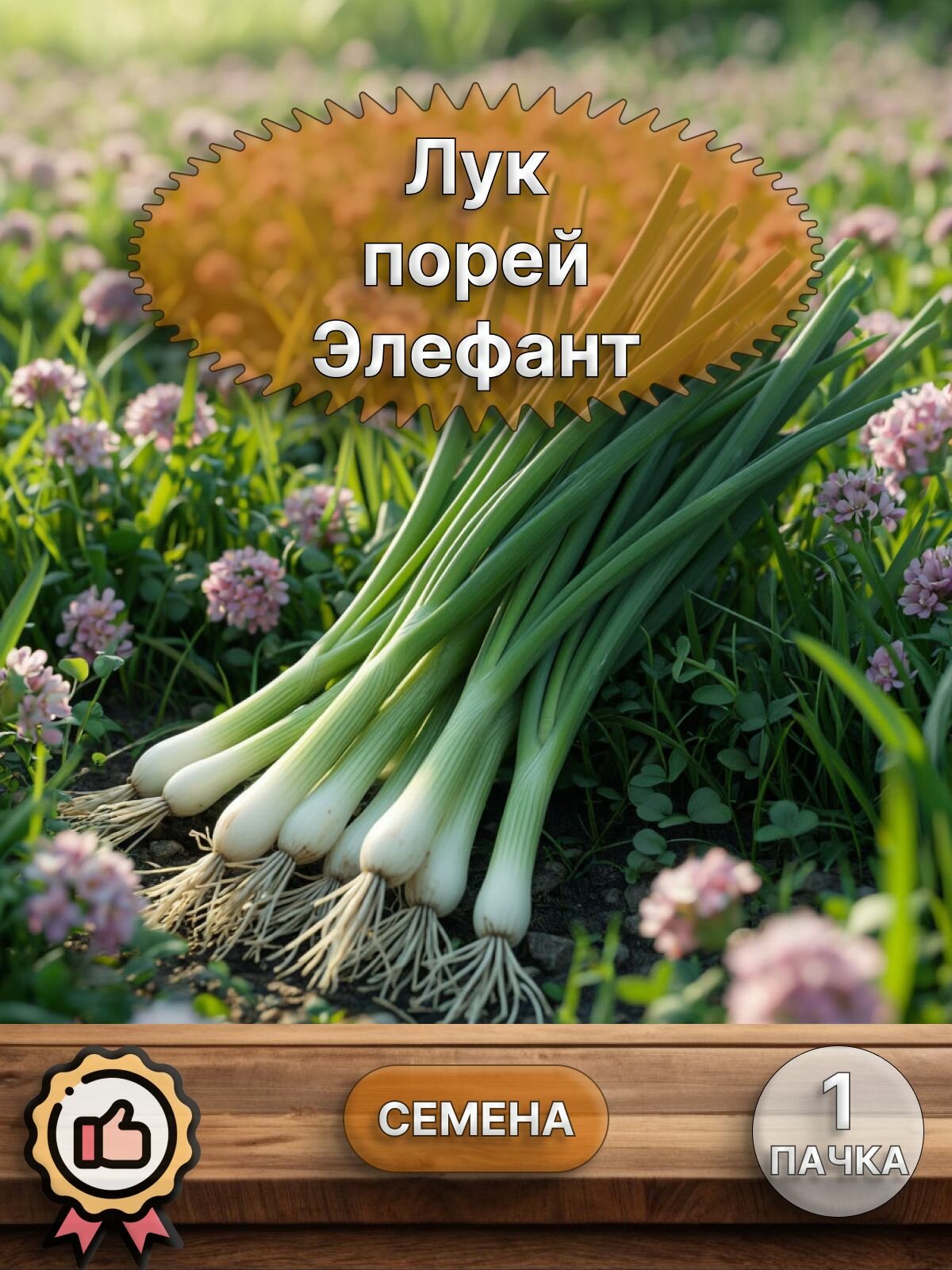 Лук порей Элефант (семена)