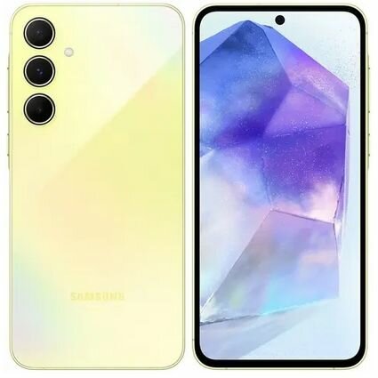 6,5" Смартфон Samsung Galaxy A55 5G 8/128 ГБ (SM-A556EZYVMEA) желтый
