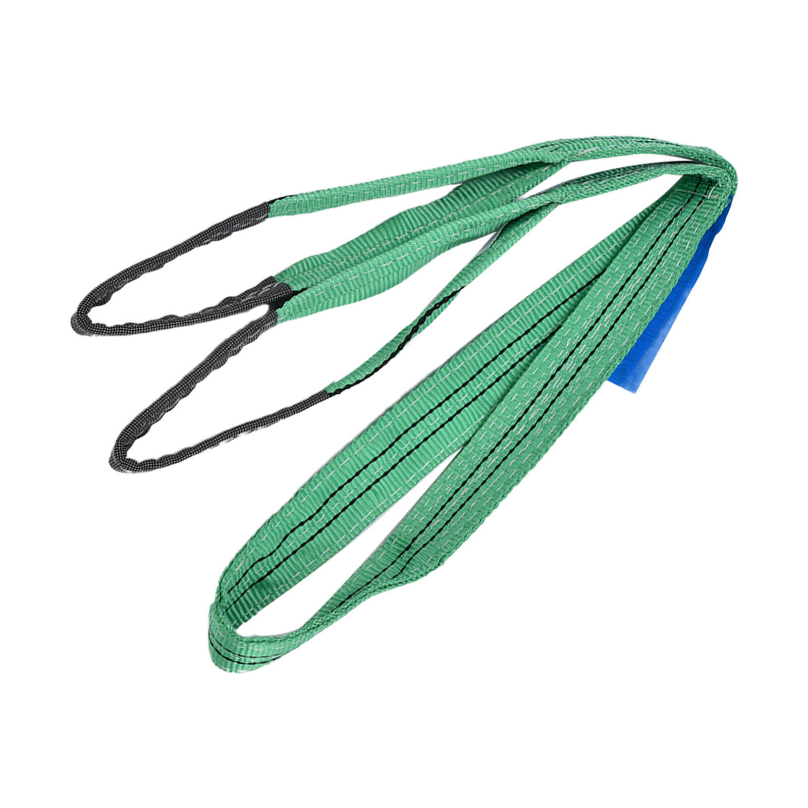 Подъемные стропы Ремни Сверхмощный грузоподъемность 2 т Высокопрочный полиэстер Цветная плоская лямка (2 метра (6,56 фута))