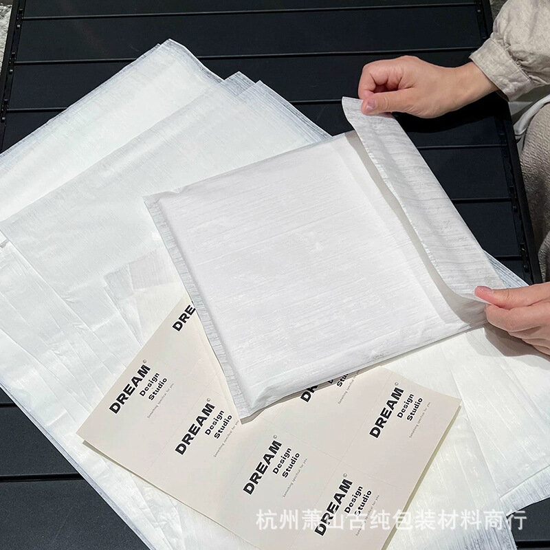 Пакеты для одежды из пластика PE, самозакрывающиеся, прозрачные, с клеем, для упаковки футболок