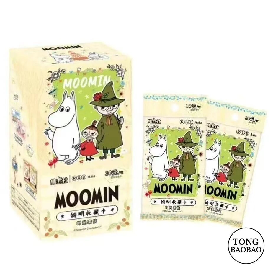 Коллекционные карты Moomin / Moomin Collection Cards 1 коробка (10 пакетов, по 3 карты)