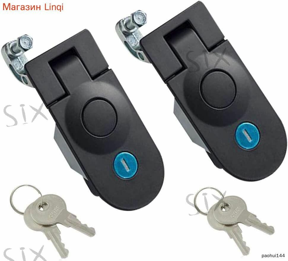 Замок компрессионной защелки, защелка спускового крючка для скрытого монтажа для автофургона, лодки, грузовика, ящика для инструментов