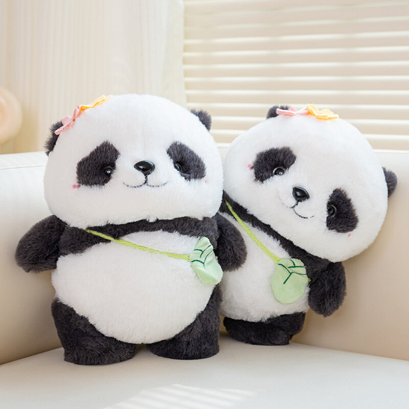 Национальное сокровище Menglan Panda плюшевые игрушки цветочный цветок Panda брелок кукла милая симуляция куклы
