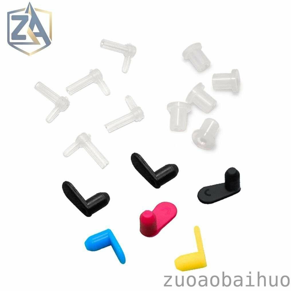 Комплектующие Для СНПЧ (угловые Штуцеры 5, Кольцевые Уплотнители 5, Заглушки-пробки 6)