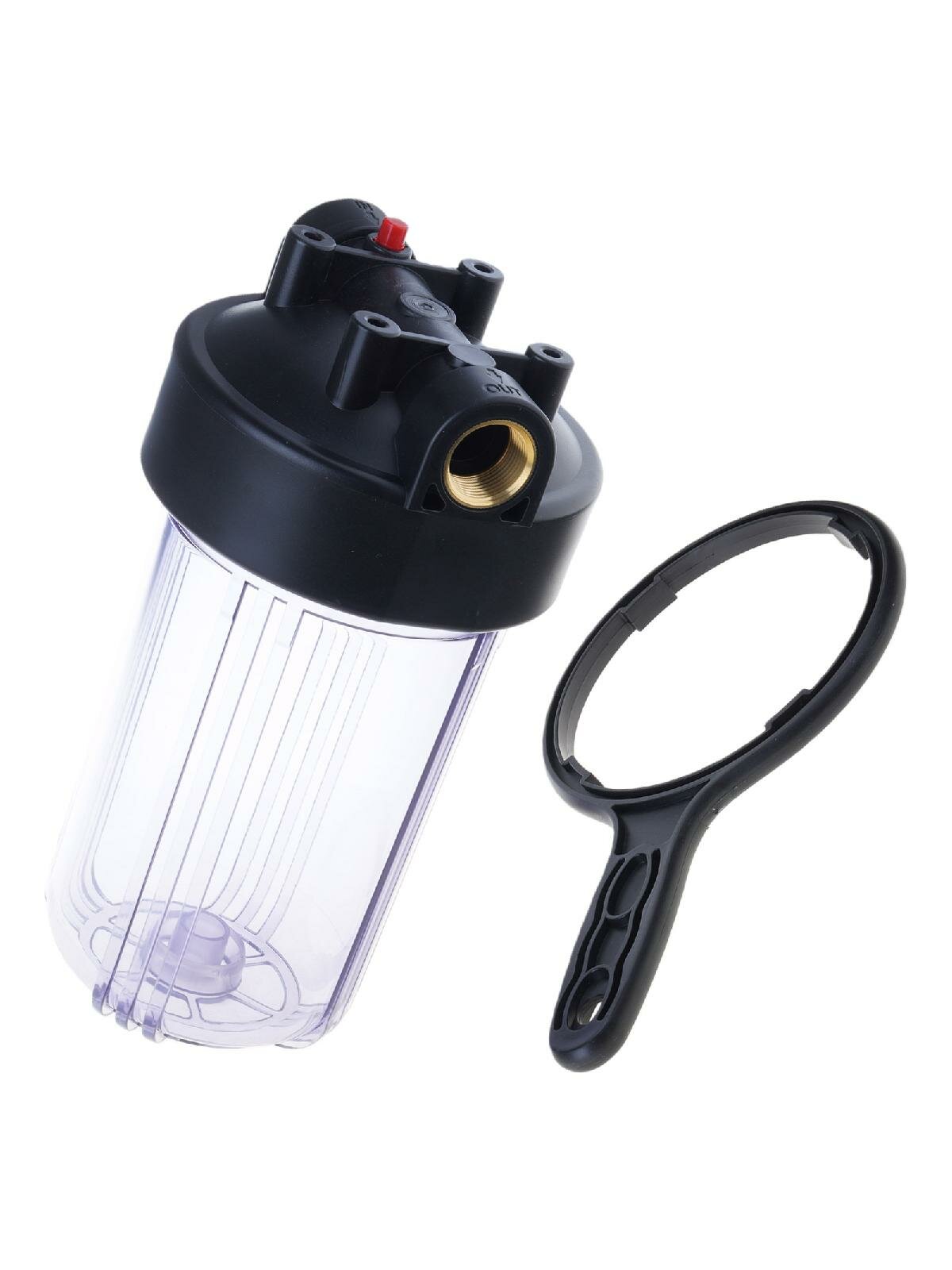 10-дюймовый прозрачный большой жировой фильтр