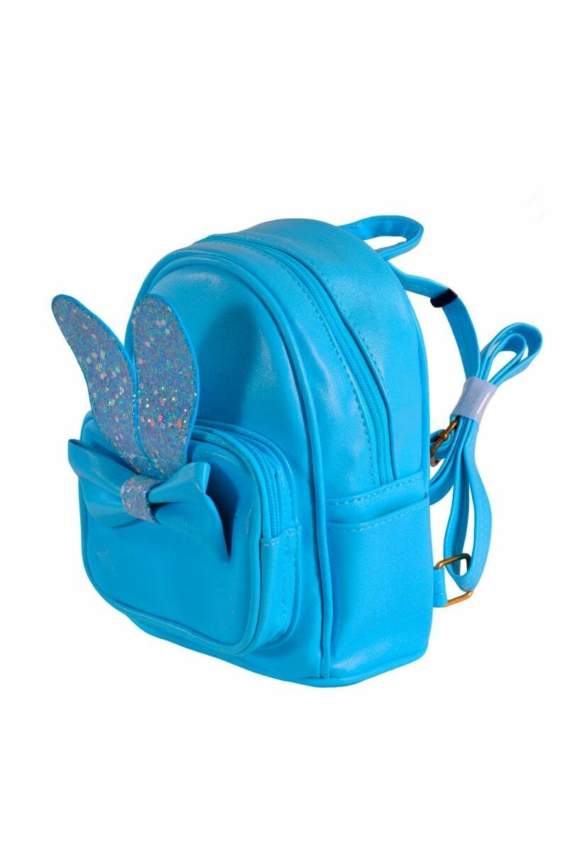 Детский рюкзак "Ушки-бантики", 8 л, 1 отделение + карман, 5 цветов