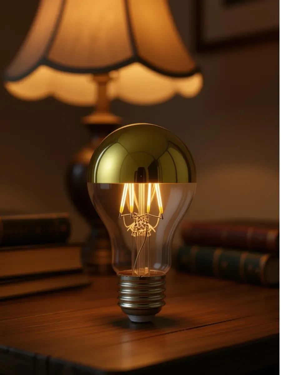 Светодиодная лампочка, цоколь E27, типоразмер G60, 4 Вт, цветовая температура 2700к