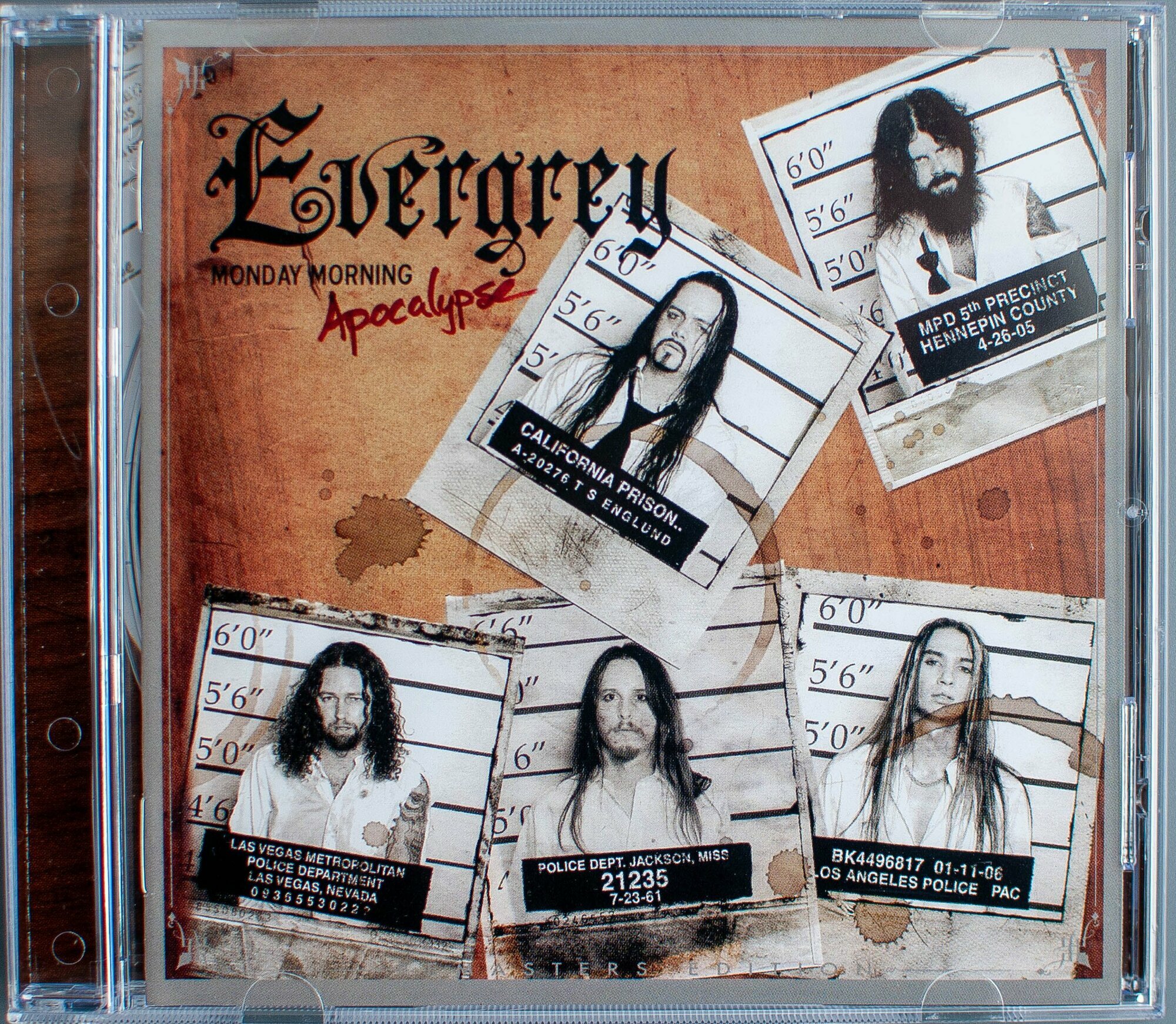 Evergrey - Monday Morning Apocalypse Аудио CD Лицензия