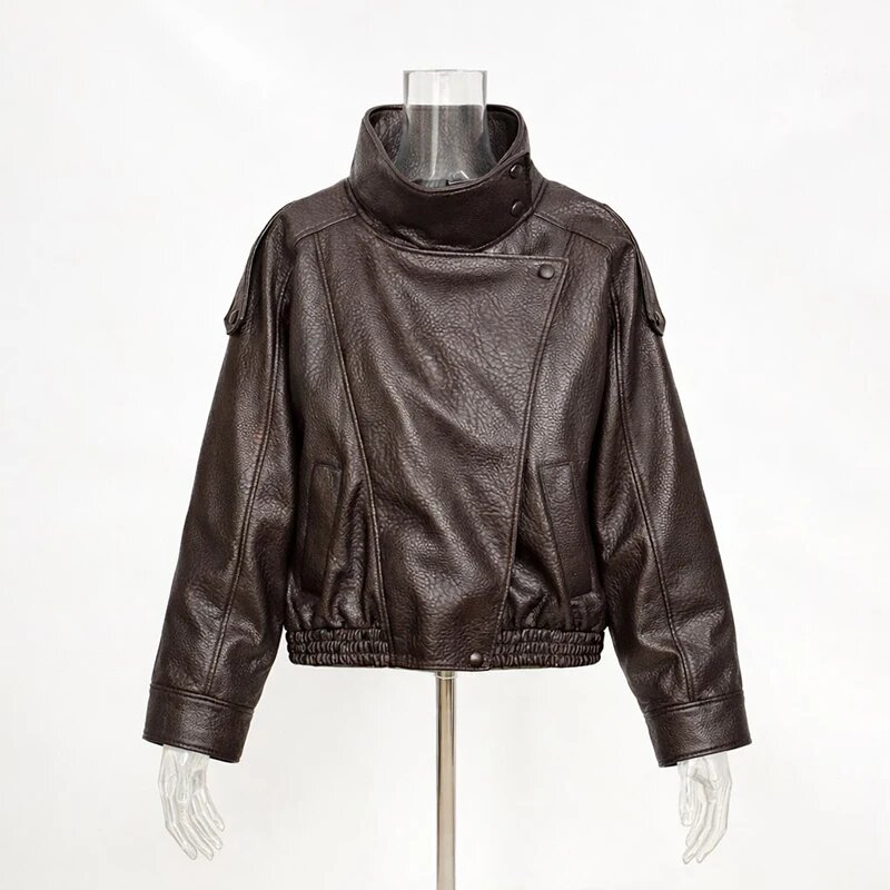 Куртка кожаная