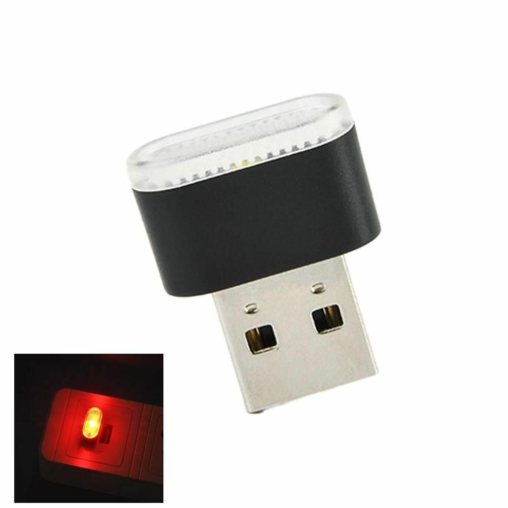 Мини USB лампы, универсальный портативный интерфейс, подходит для интерьера, комната, спальня, гостиная, внутри автомобиля