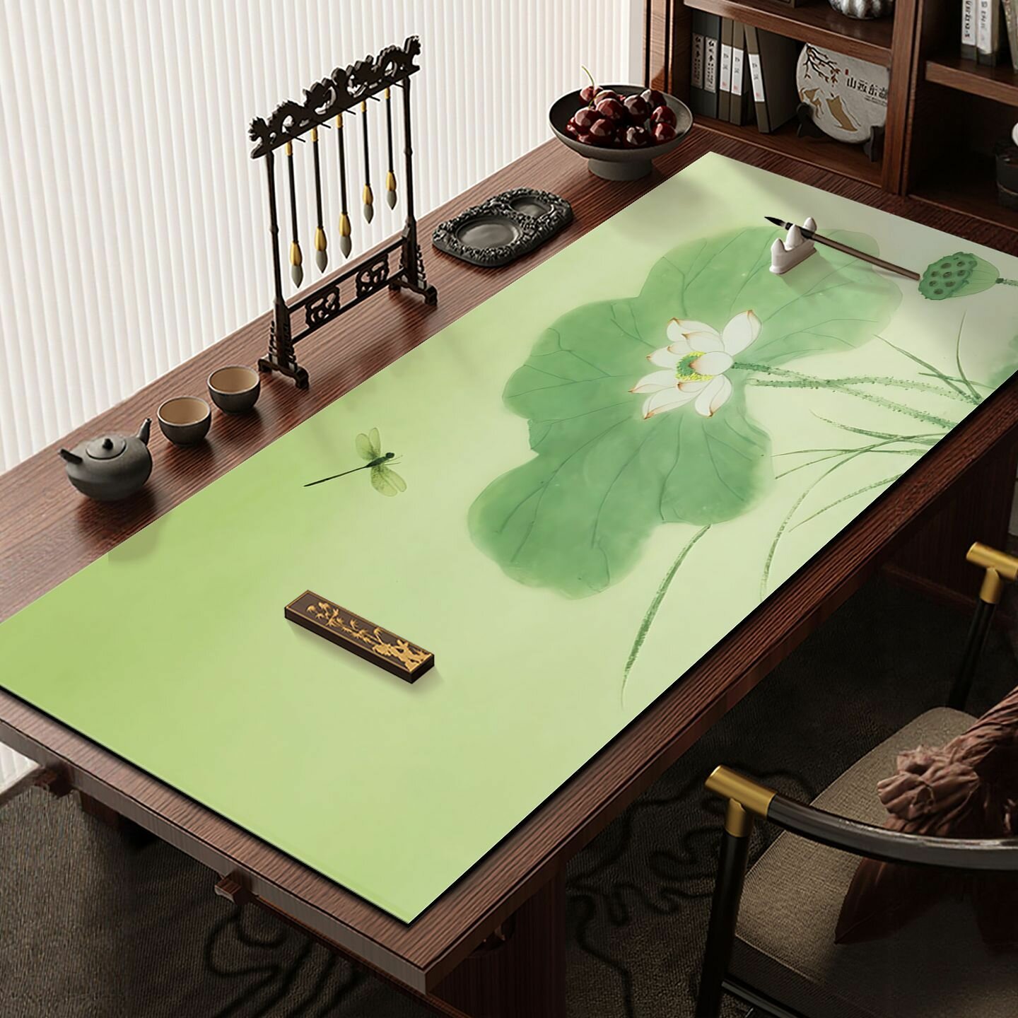 Коврик для стола из диатомита, специальная подкладка для стола, моющийся коврик для каллиграфии, фетровый коврик для письма кистью, специальный настольный коврик для каллиграфии.