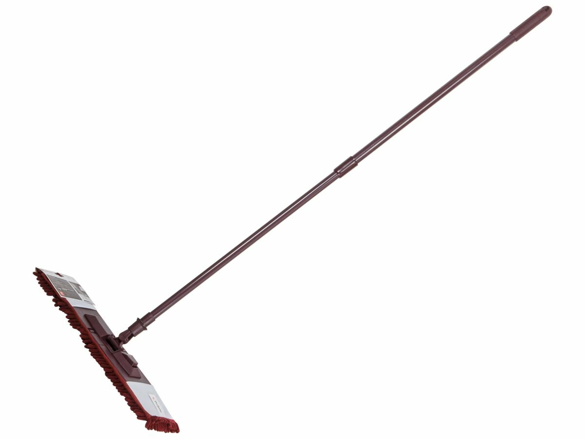 Швабра для пола PERFECTO LINEA с насадкой из шенилла венге (43-410123)