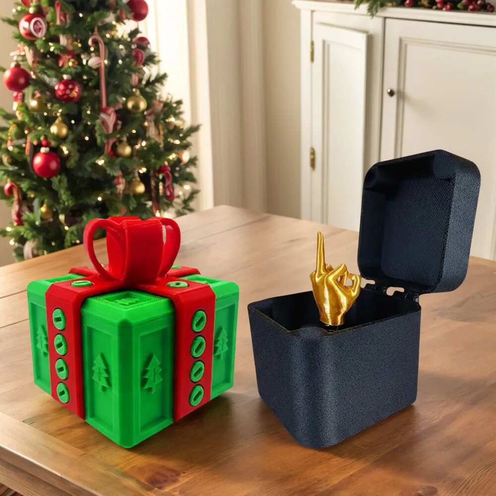 Подарочная коробка-сюрприз в виде банки с болтами, розыгрыш для друзей