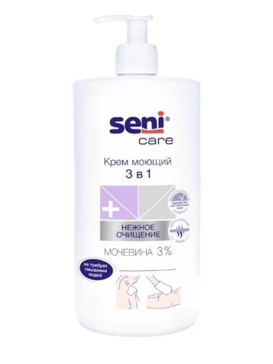 Крем моющий 3в1 д/тела 1000мл-1 шт