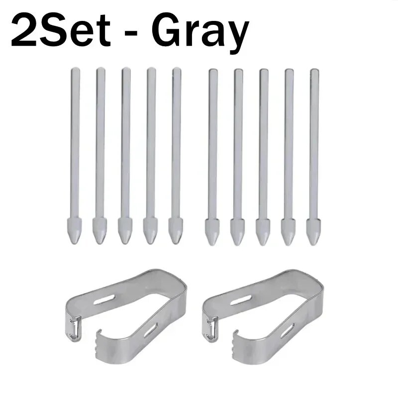 Сменный наконечник стилуса для планшета, наконечник для карандашей для Samsung Galaxy S 2SETS Grey