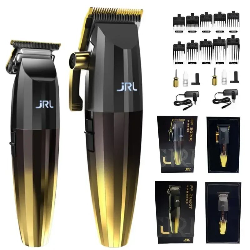 Профессиональная машинка для стрижки волос JRL Gold 2020C/2020T