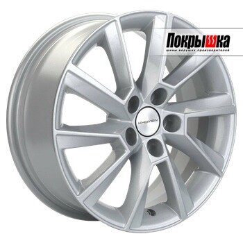 Диски литые Khomen KHW1507 (F-silver) 6.0х15/5х100 D57.1 ET40.0
