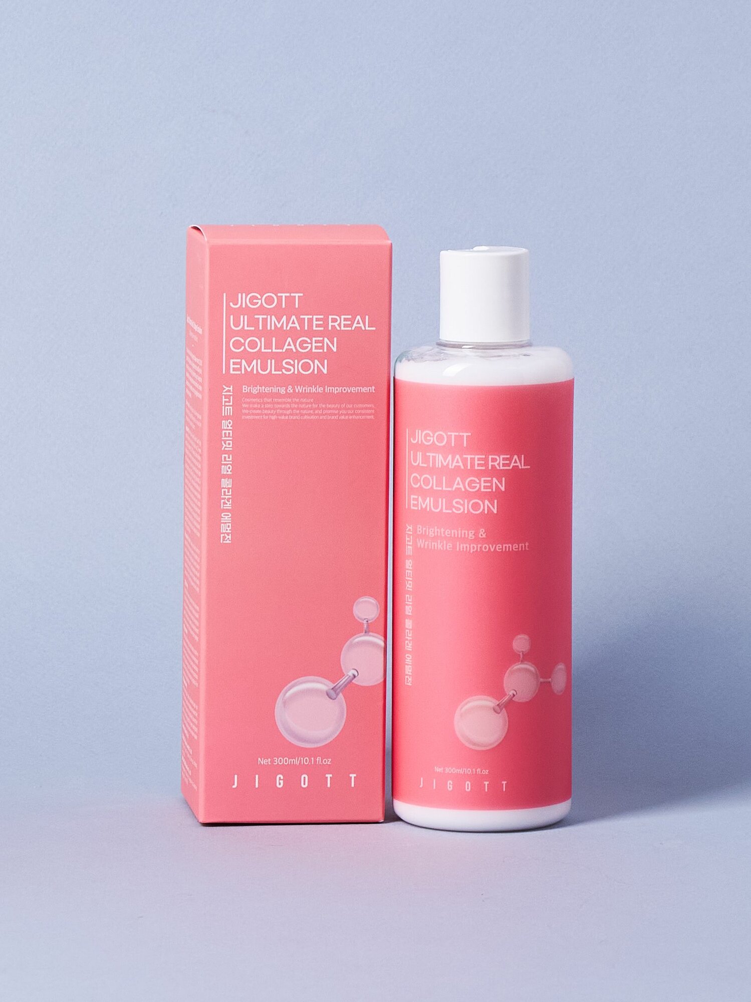 JIGOTT Антивозрастная эмульсия с коллагеном 300 мл Ultimate Real Collagen Emulsion