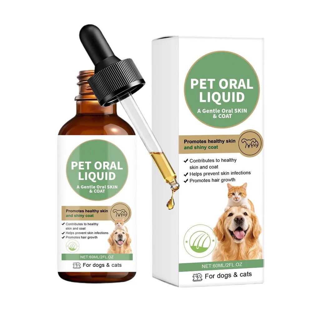 Масло для шерсти Собаки Товары для домашних животных