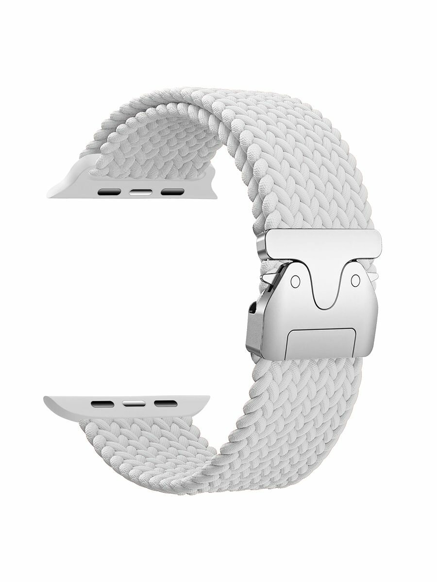 Нейлоновый ремешок Caweon Pulse для Apple Watch 44/45/46/49 мм DSN-48-42-WT White