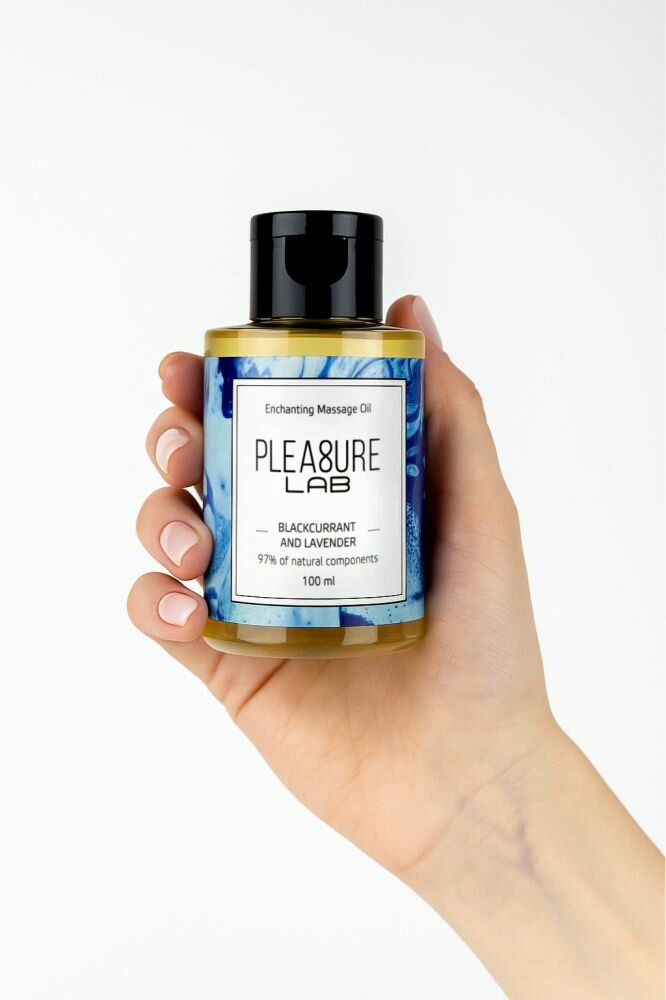 Масло-Афродизиак Pleasure Lab Enchanting черная смородина и лаванда 100 мл