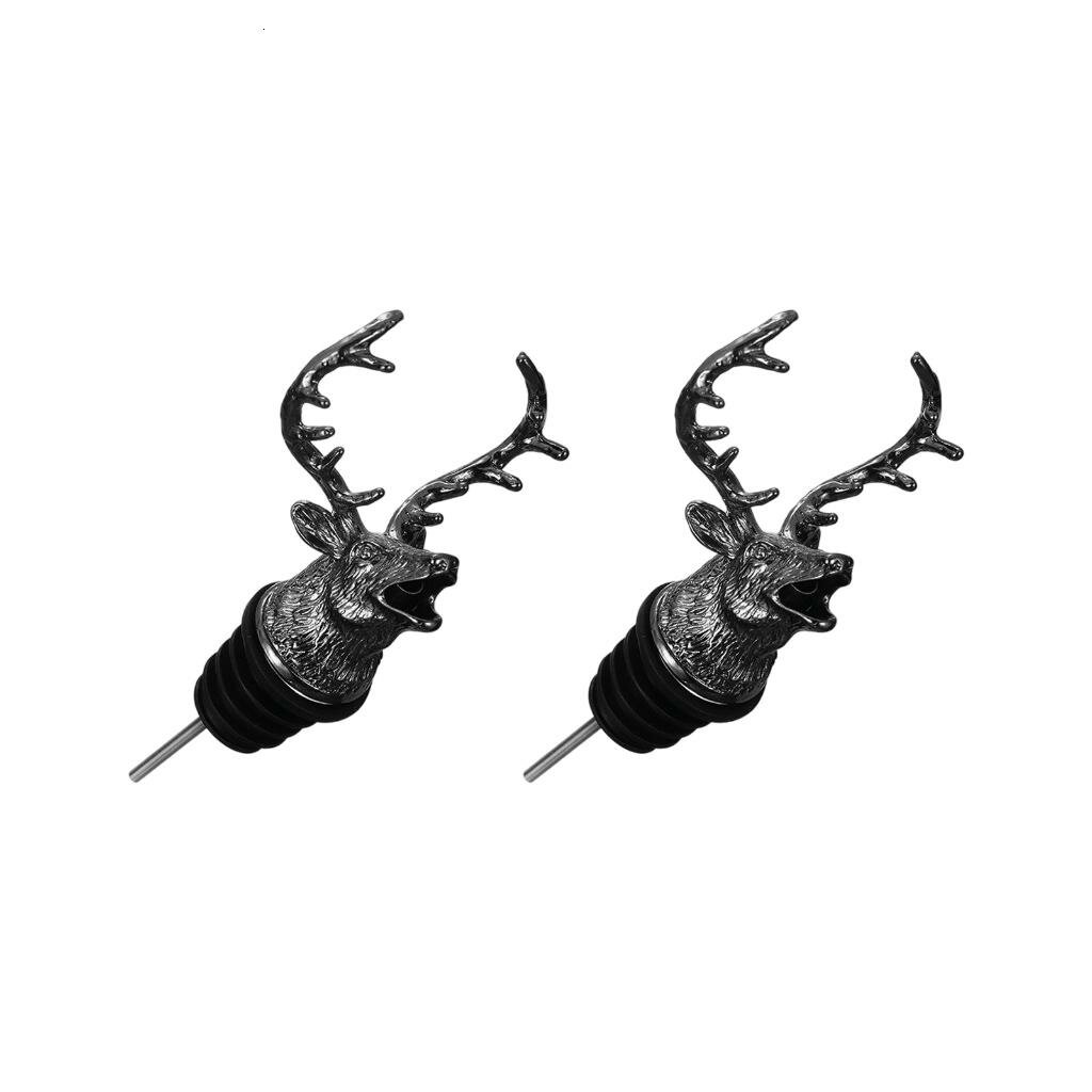 Разливатель в виде головы оленя, Черный