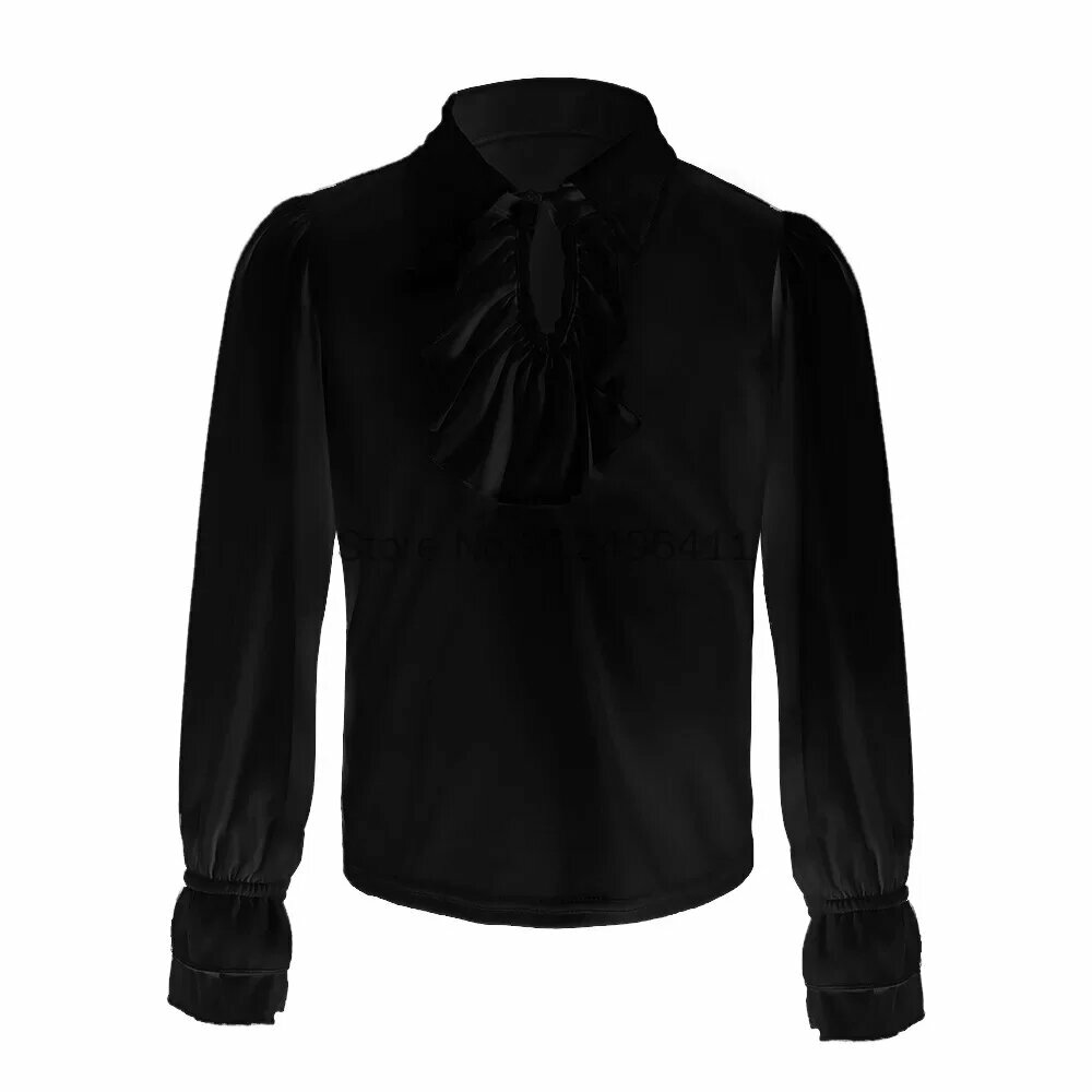 Детский костюм Викторианский Вампир Черный, L, black shirt only