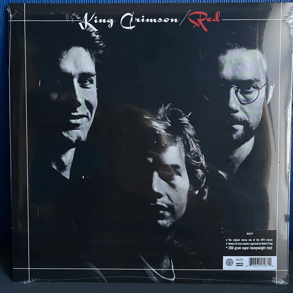 King Crimson. Red. UK .200 гр. винил. 2021 (1974) (LP) Запечатанная виниловая пластинка