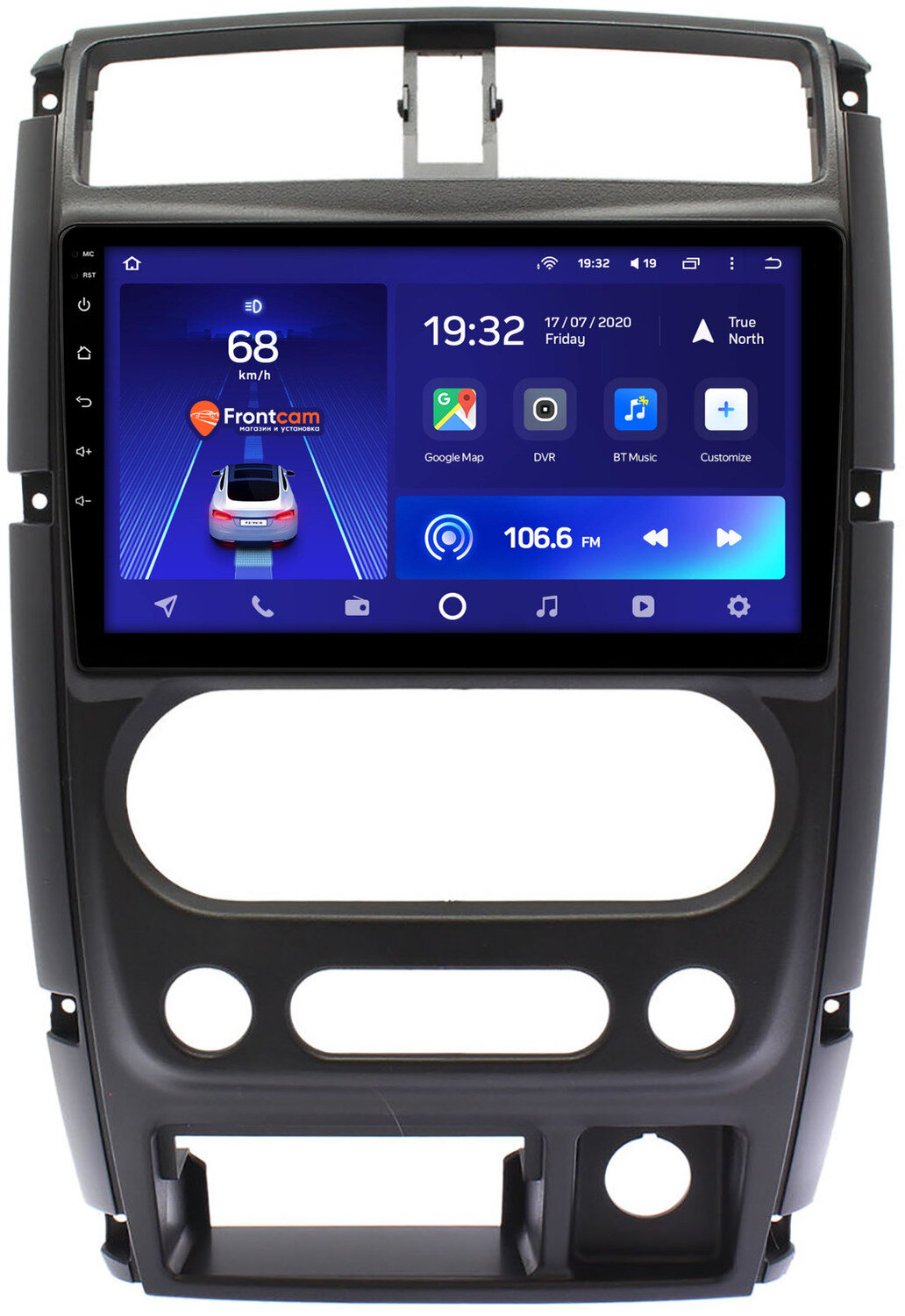 Штатная магнитола Suzuki Jimny 3 2005-2019 Teyes CC2L PLUS 2/32 9" RM-9-357 Android 8.1 (DSP, IPS, AHD)