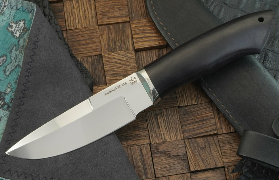 Мастерская Самойлова нож ПН-5, сталь 95х18, рукоять граб