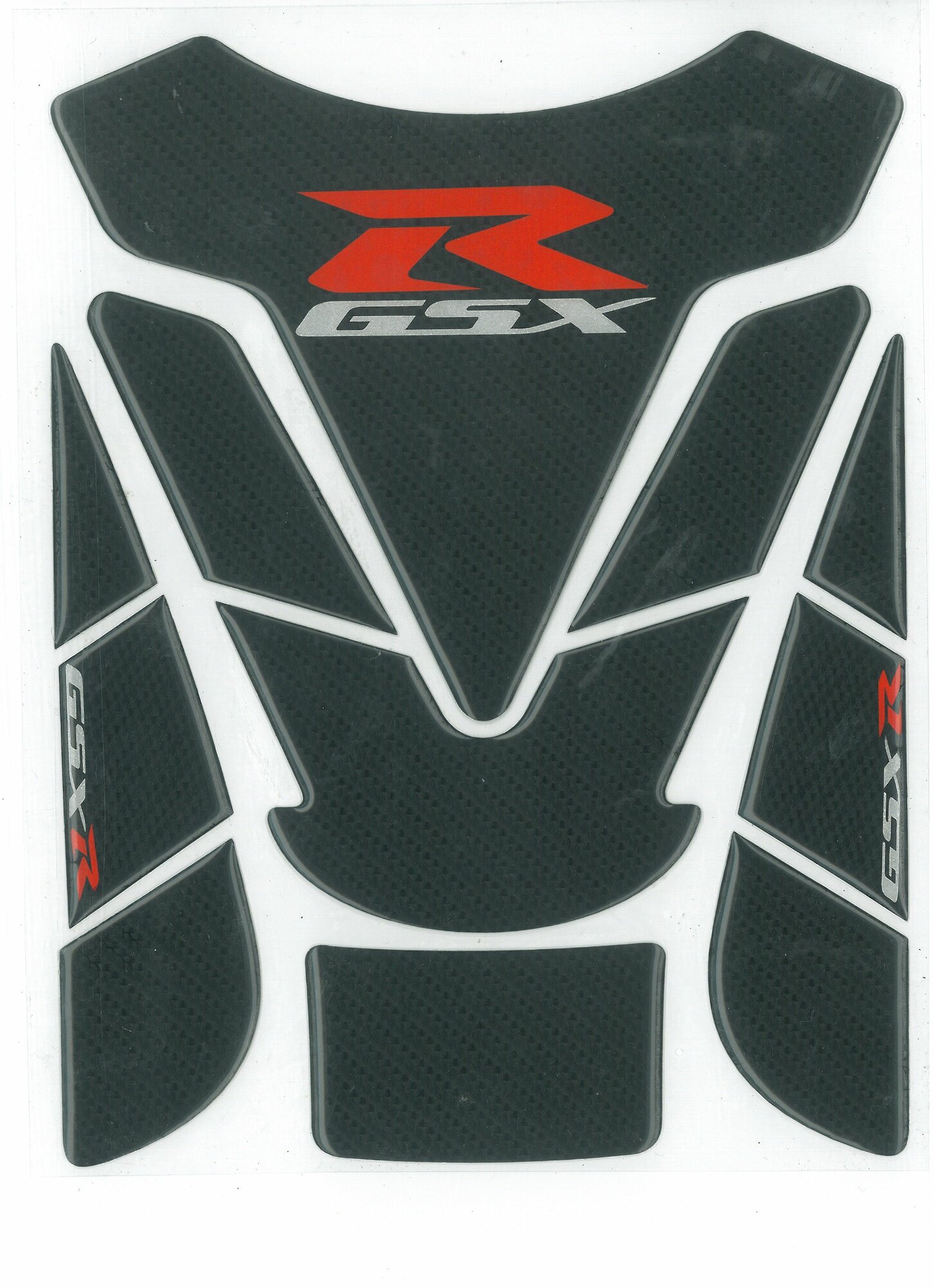Наклейка Suzuki GSX-R Под Карбон 6