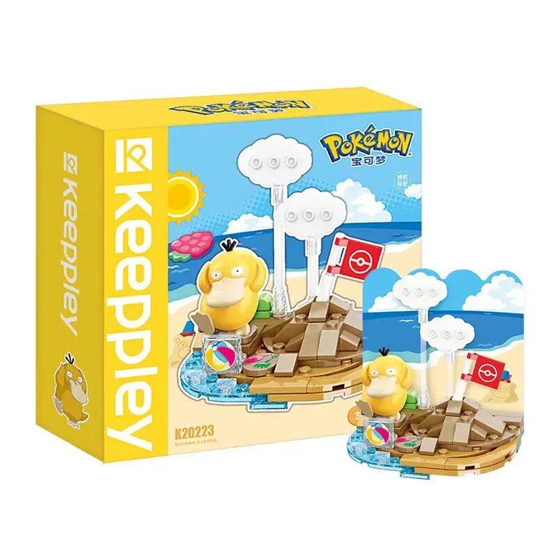 Keeppley Pokemon K20223 Пляжная вечеринка с Psyduck