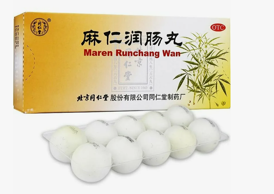 Пилюли "Ма Жэнь Жунь Чан Вань" 10 шт по 6 г