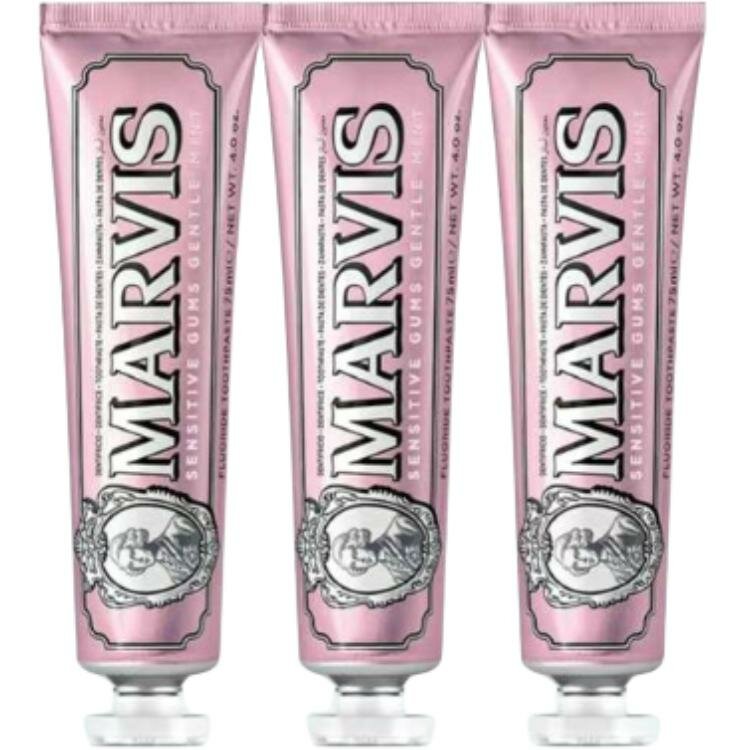 Зубная паста унисекс Marvis Soft Mint, Preserved Plum Midsummer Lily, Mystic Realm Rose, 1418558775