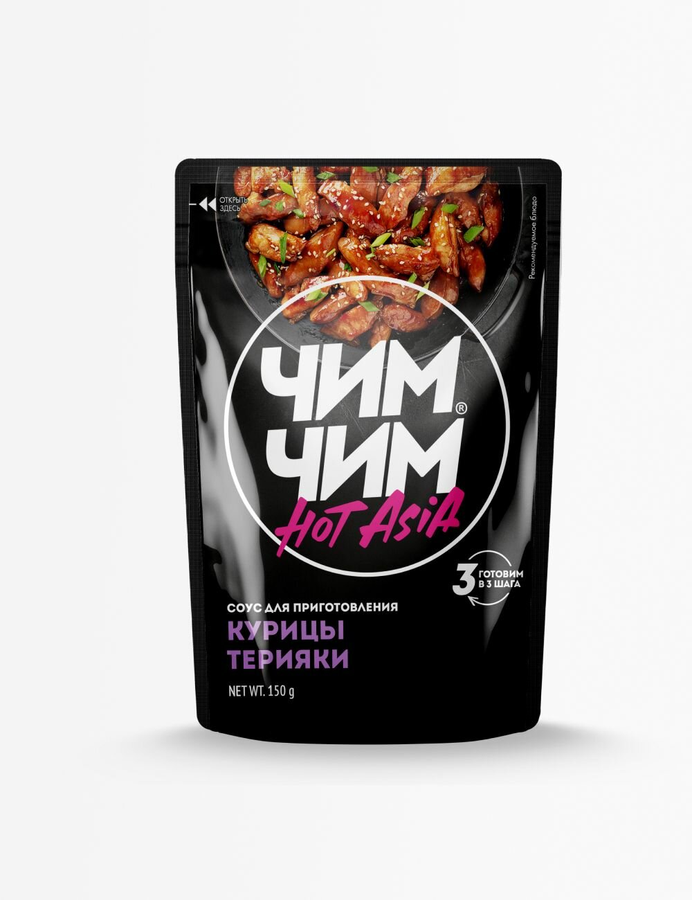 Соус Чим-Чим для приготовления курицы терияки 150г 1шт