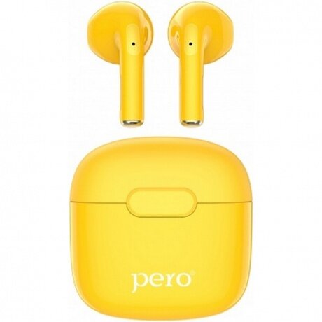 Наушники PERO TWS05 COLORFUL Yellow
