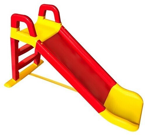 Горка Doloni детская спуск 140 см Красный/Желтый