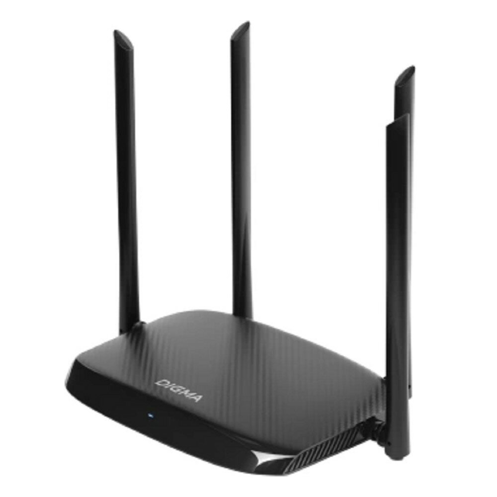 Маршрутизатор Digma DWR-AC1201 Wi-Fi 5 (802.11ac) 2.4 / 5 ГГцГГц 1167