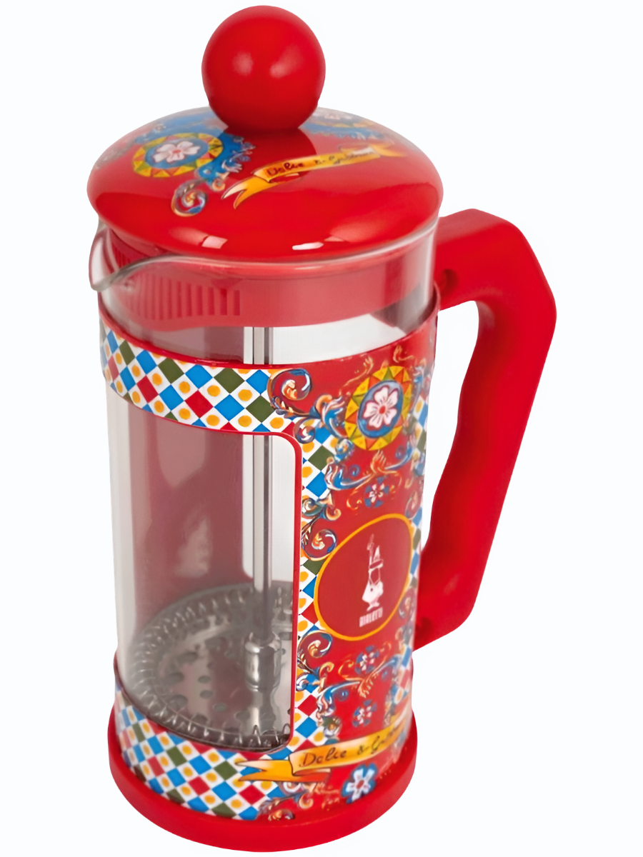 Лимитированный френч-пресс Bialetti Dolce&Gabbana Carretto Siciliano 5335, 3 чашки, 350 мл