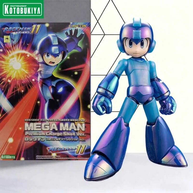 Mega Man 11 Kotobukiya, синий, модель B