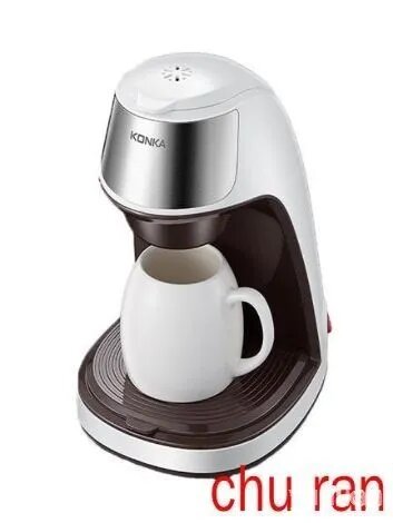 Кофеварка капельная Konka RygYCU5g белого цвета для приготовления 3 чашек кофе